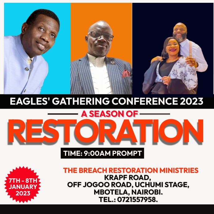 Copy of season of restoration | PosterMyWall