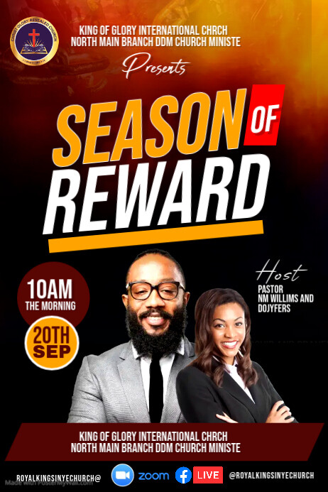 season of reward Template | PosterMyWall