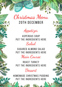 Seasonal Menu Template | PosterMyWall