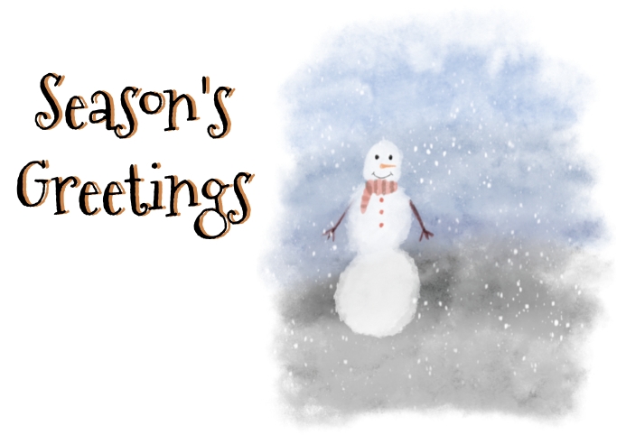 Seasons greeting card Template | PosterMyWall