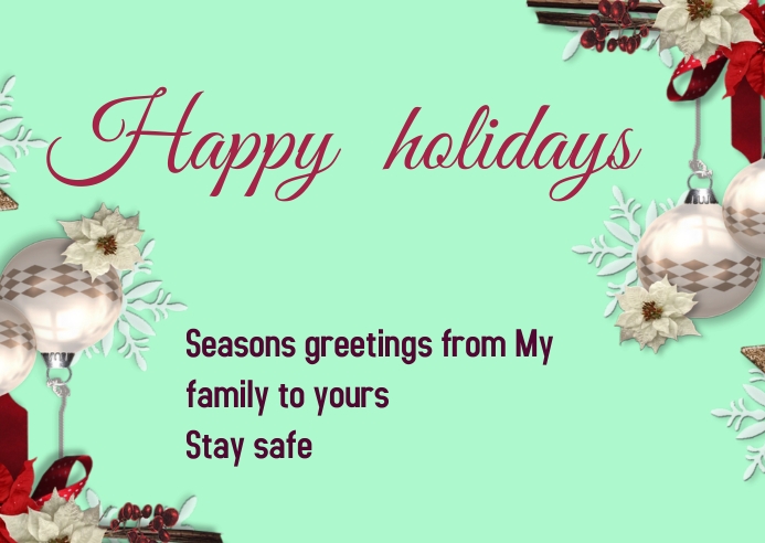 Seasons greetings Template | PosterMyWall