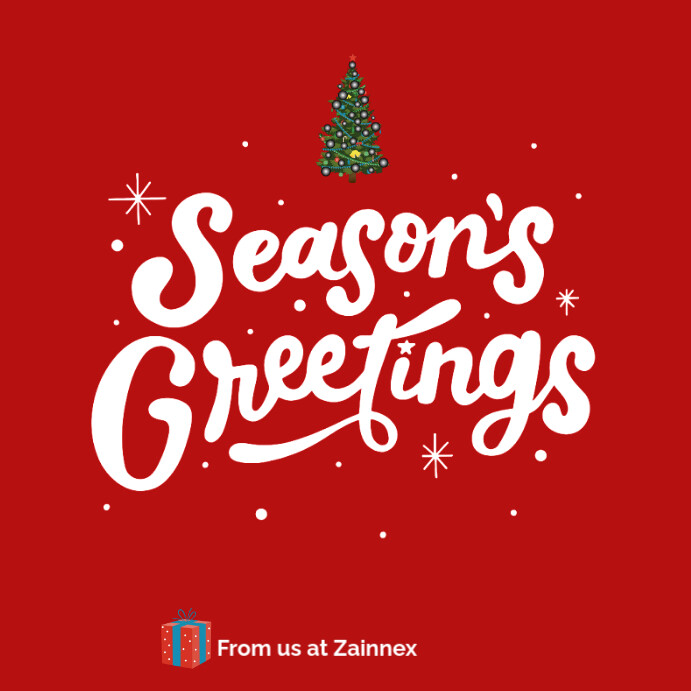 seasons greetings template | PosterMyWall