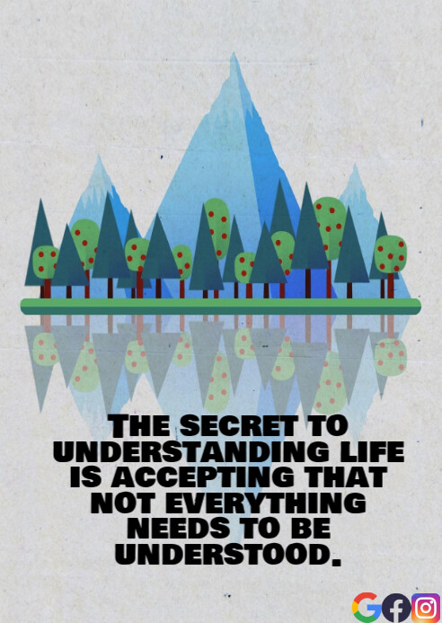 SECRET AND LIFE QUOTE TEMPLATE | PosterMyWall