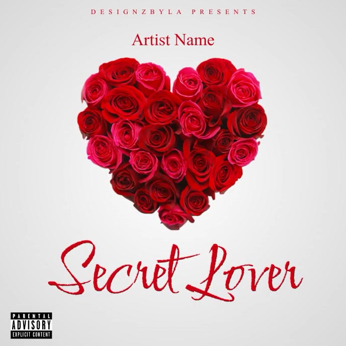 Secret Lover Mixtape v.4 Template | PosterMyWall