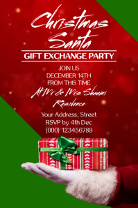 Secret Santa Template | PosterMyWall