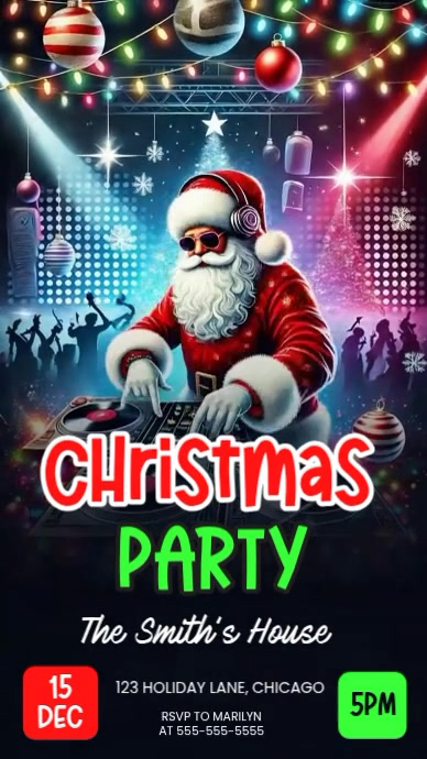 secret santa Template | PosterMyWall