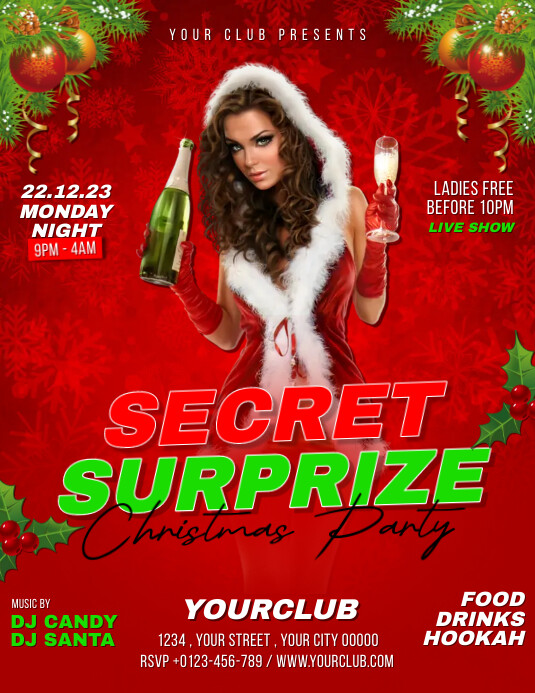 Secret Surprise Template | PosterMyWall