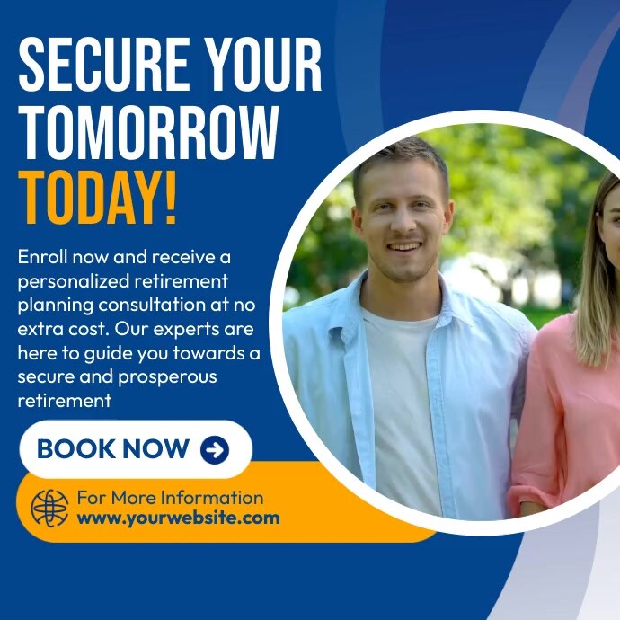 Copy of Secure your Tomorrow | PosterMyWall