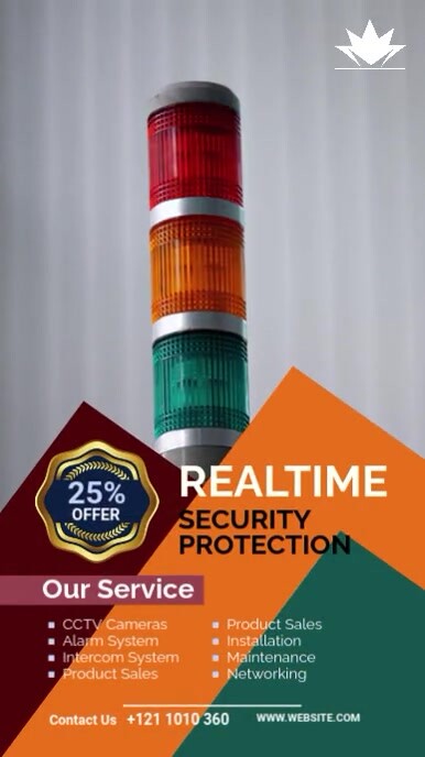 security camera Instagram Story Template | PosterMyWall