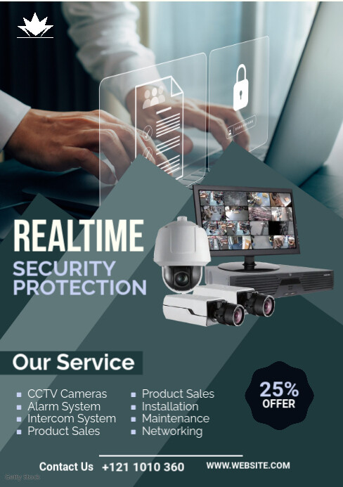 security camera sale Template | PosterMyWall