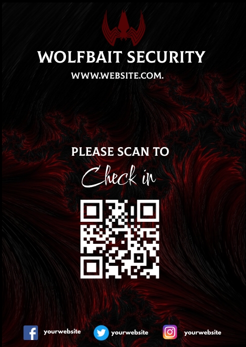 Copy of Security Gate Pass Invite | PosterMyWall