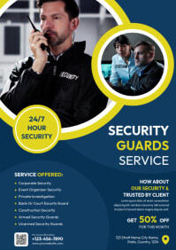 Security Guard Service Flyer Template | PosterMyWall