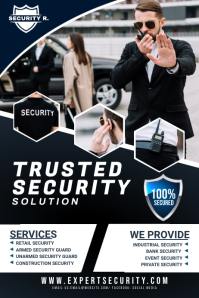 security service flyer Template | PosterMyWall