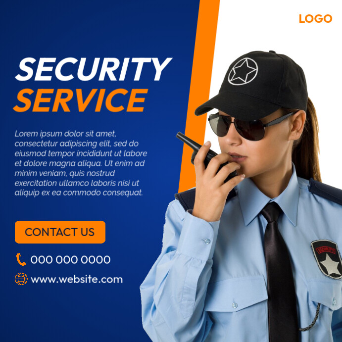 Copy of security service flyer design | PosterMyWall