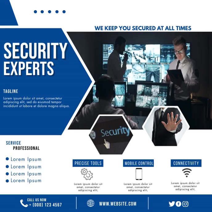 SECURITY VIDEO TEMPLATE.C | PosterMyWall