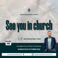 see you in church Template | PosterMyWall
