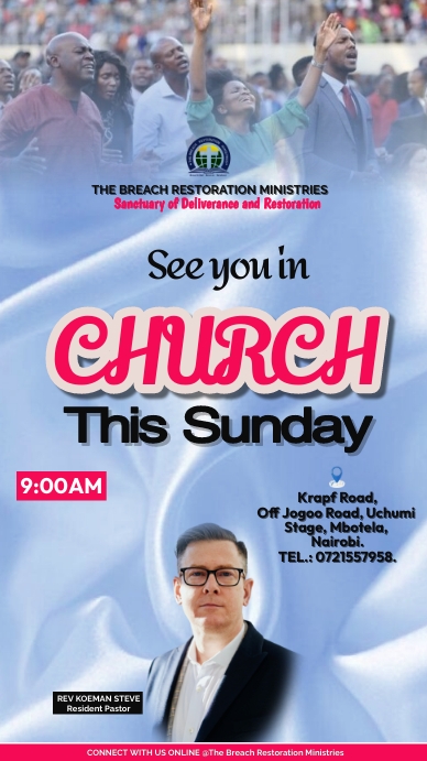 Copy of See you in CHURCH | PosterMyWall