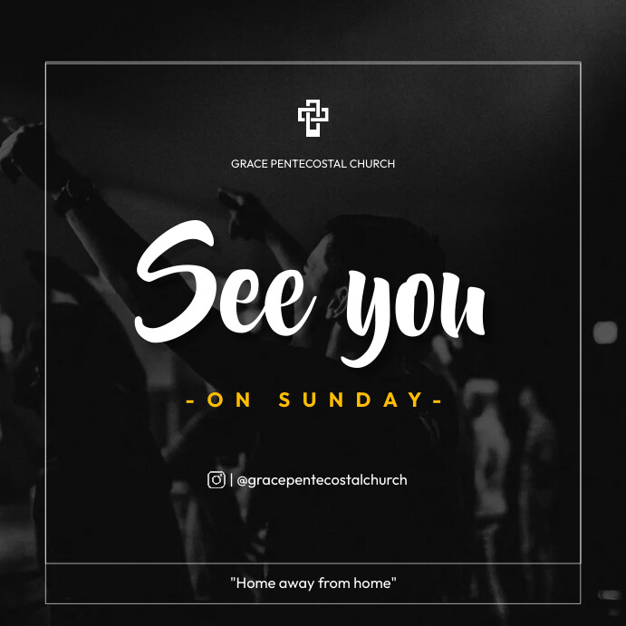 see you in church Template | PosterMyWall