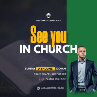 see you in church Template | PosterMyWall