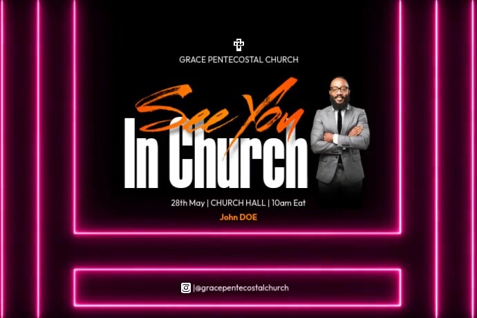 see you in church Template | PosterMyWall