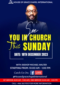 See you in church Template | PosterMyWall