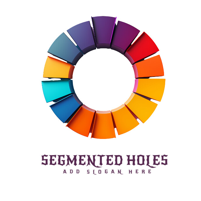 Plantilla de Segmented Circle Logo | PosterMyWall