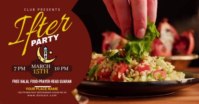 Sehri Ifter Party Template | PosterMyWall