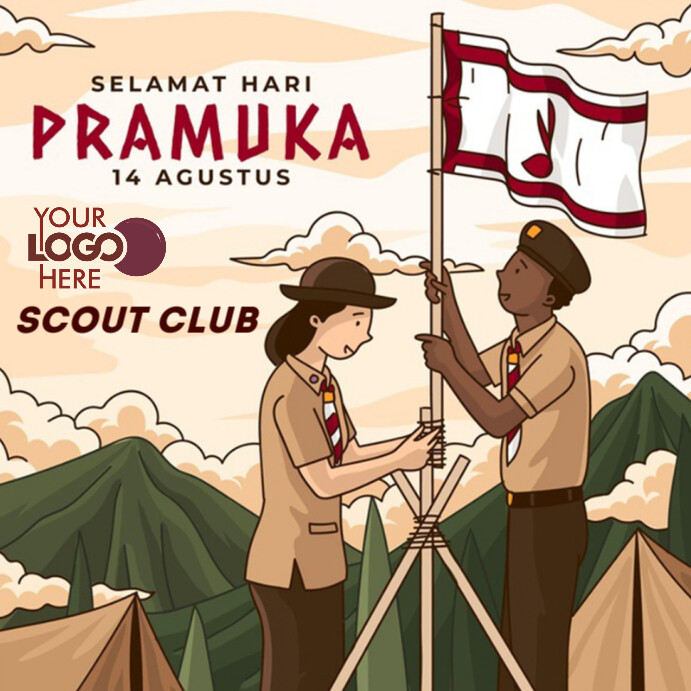 selamat hari pramuka Template | PosterMyWall