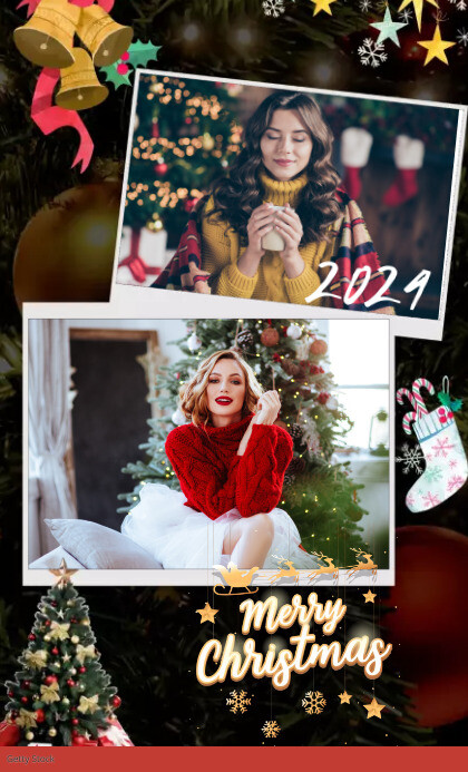 SELAMAT NATAL DAN TAHUN BARU 2024 Template | PosterMyWall