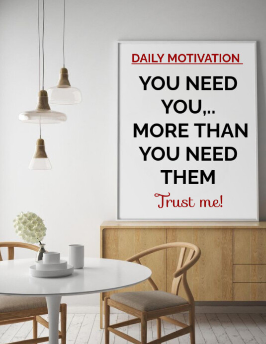 Self Template | PosterMyWall