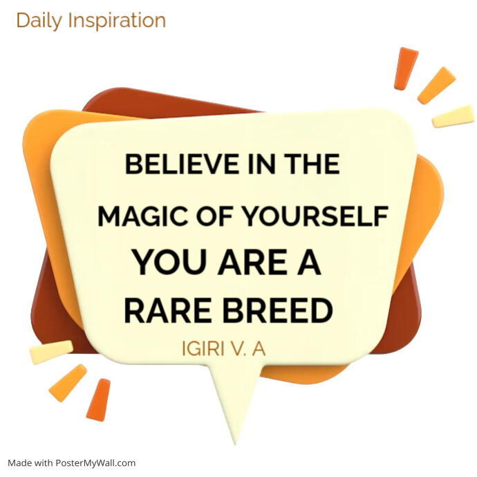 SELF ESTEEM/PRIDE Template | PosterMyWall