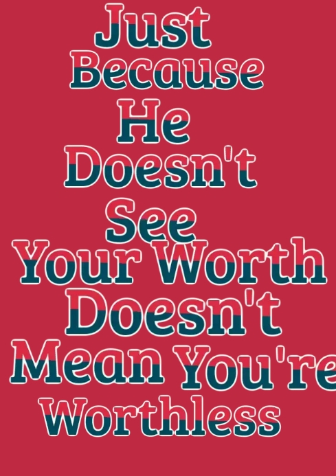 Self esteem template | PosterMyWall