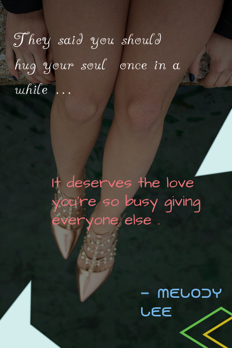 SELF LOVE . . Template | PosterMyWall