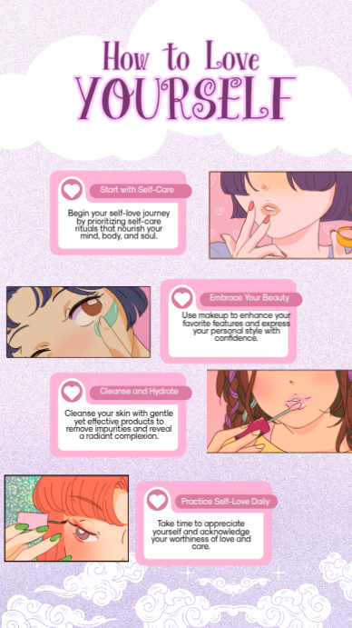 Self Love and Care Infographic Template | PosterMyWall