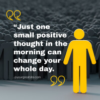 Self Reminder Template | PosterMyWall