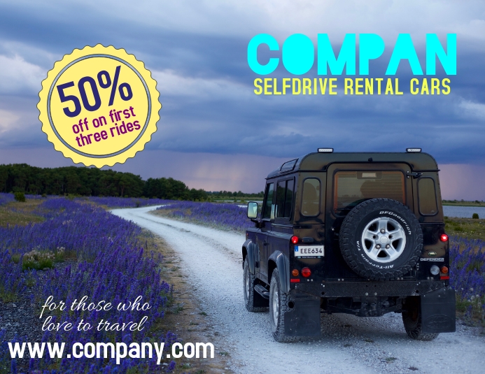 selfdrive Template | PosterMyWall