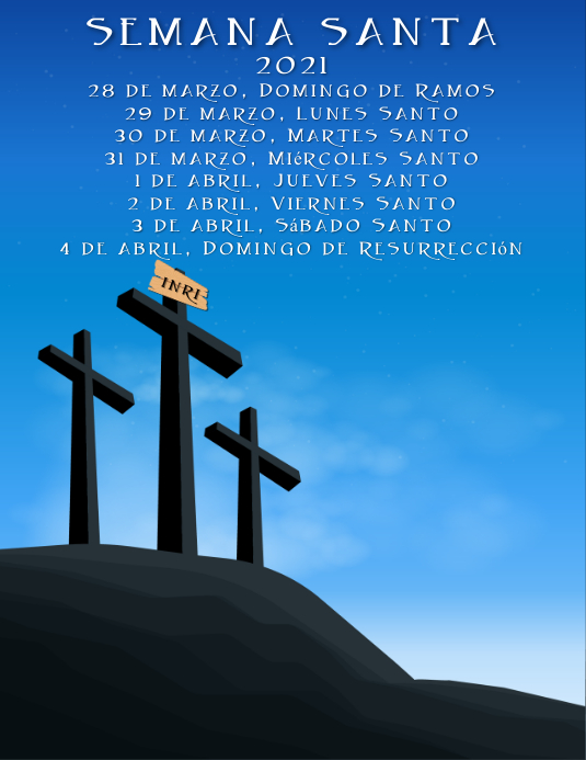 SEMANA SANTA Template | PosterMyWall