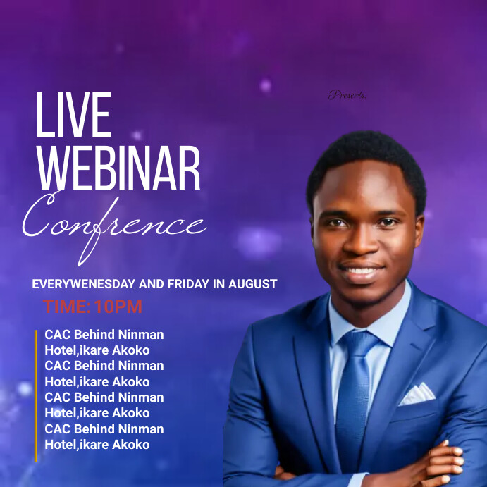 SEMINAR Template | PosterMyWall