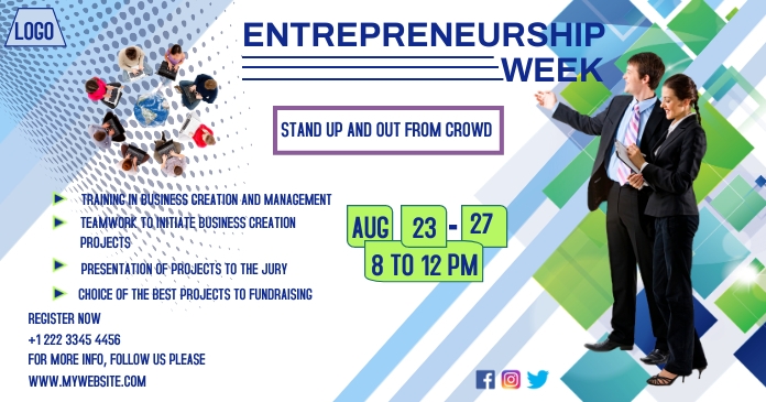 SEMINARY FLYER TEMPLATE | PosterMyWall