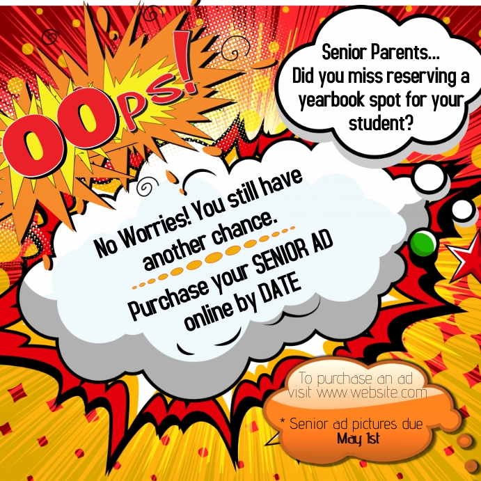 Senior Ad Template | PosterMyWall