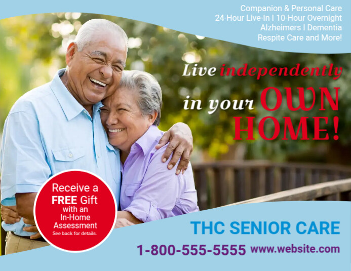 Senior Care Ads Template | PosterMyWall