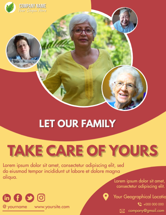 Senior Care Template | PosterMyWall