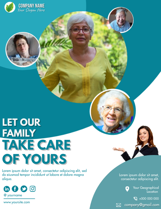 Copy of Senior Care | PosterMyWall