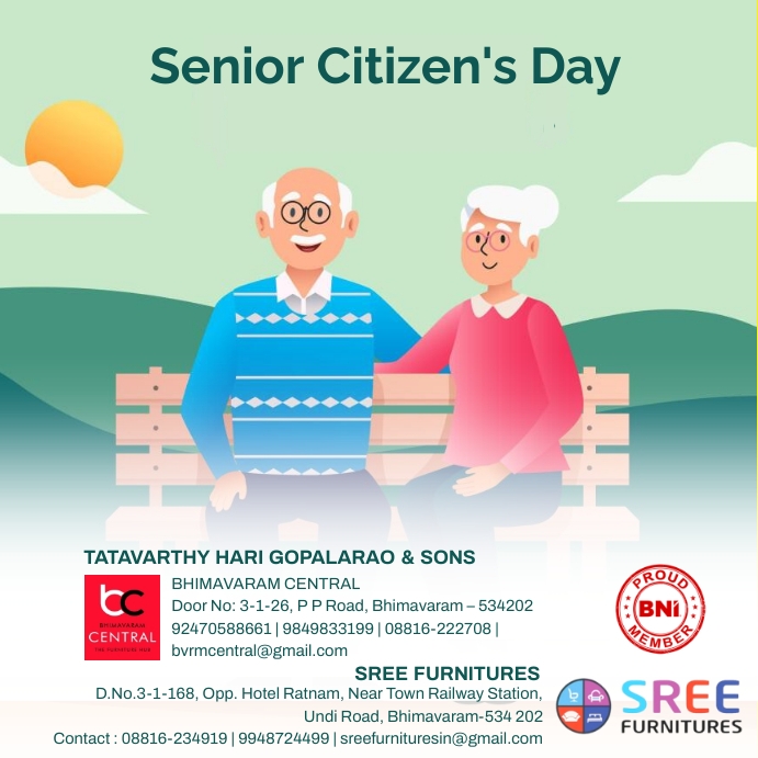 Copy of Senior Citizen's Day | PosterMyWall