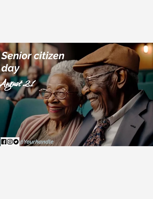 Copy of Senior citizen day | PosterMyWall
