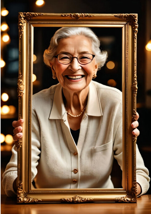 Senior Citizen Picture frame Template | PosterMyWall