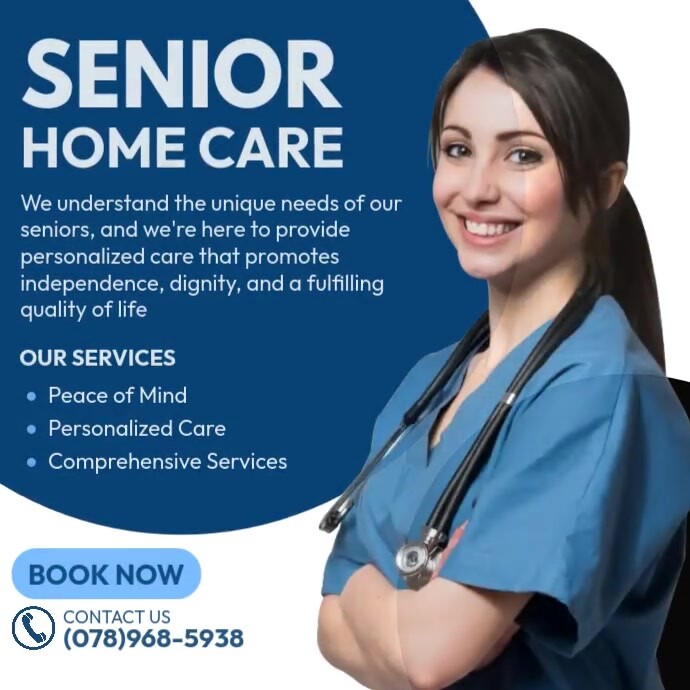 Copy of Senior Home Care | PosterMyWall