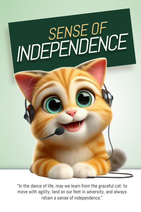 Sense of independence Template | PosterMyWall