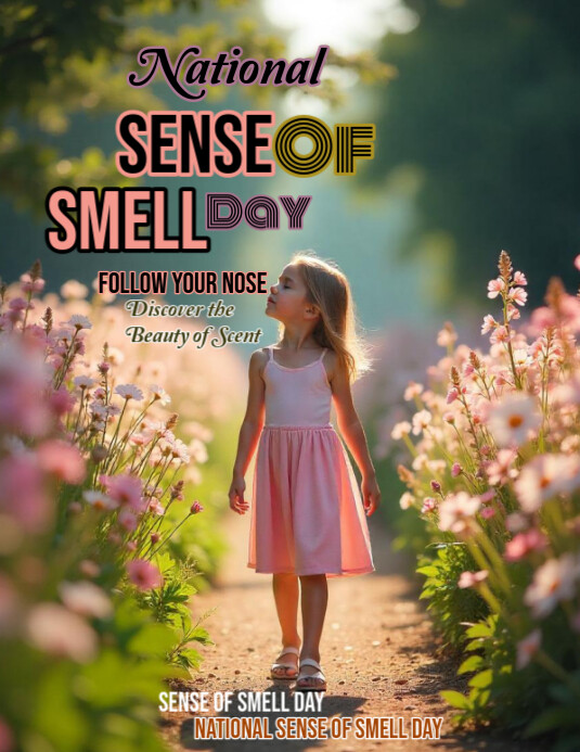 Copy of Sense of Smell Day | PosterMyWall