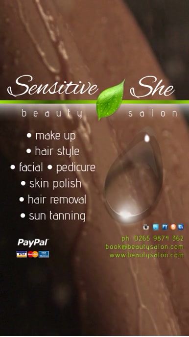 Sensitive She Template | PosterMyWall